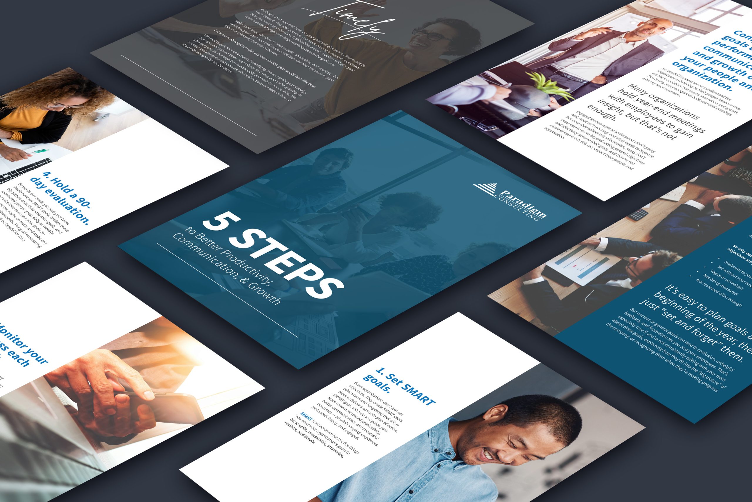 Client Portfolio | Paradigm Consulting | Treefrog Marketing